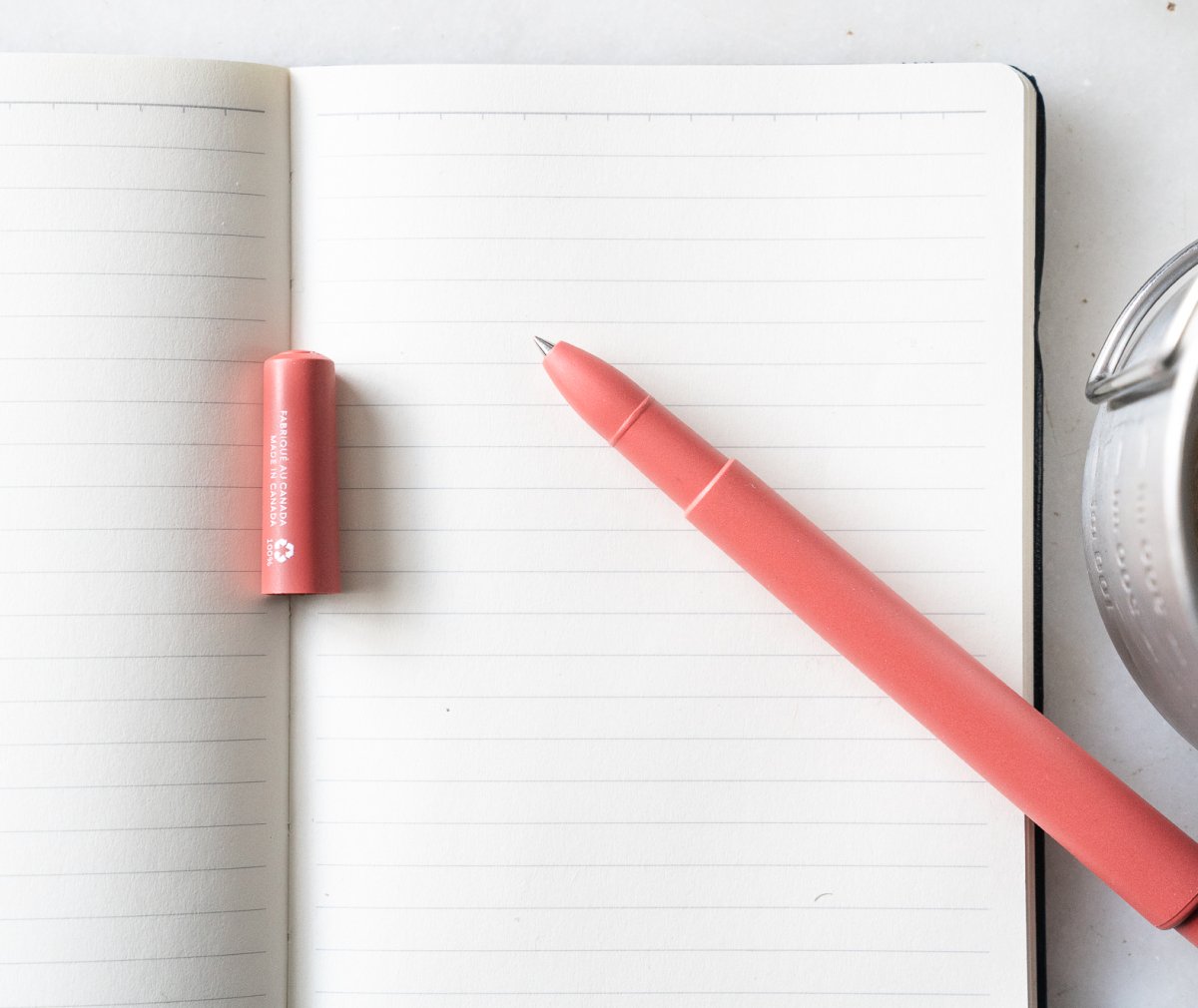 set of 12 red ciklo pens - CIKLO